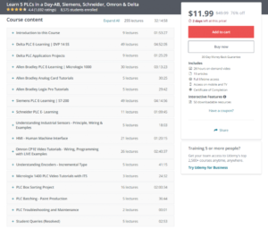PLC Training Courses and Recommended Reading – PLC Basics